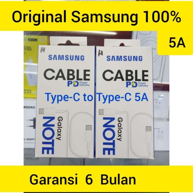 Promo Samsung Kabel Data Cable 5a Type-c To Type C Pd Fast Original ...