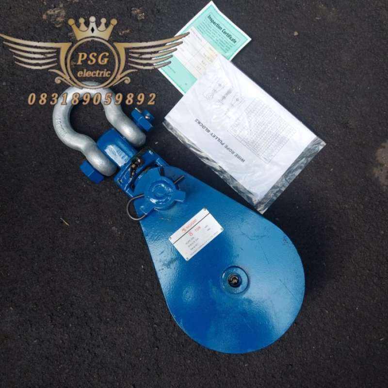 Promo snatch block 8 ton nagasaki made in japan heavy duty snatch ...