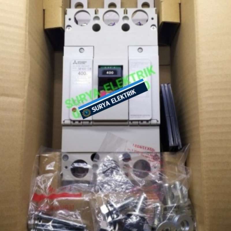 Promo mccb breaker mcb mitsubishi nf 400 cw nfb 400a 400A NF400 MITSUBISHI Diskon 23% di Seller ...