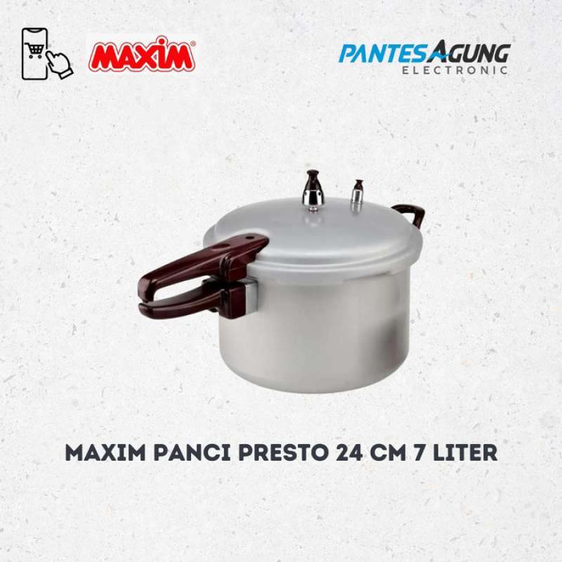 Promo Maxim Panci Presto 24 Cm 7 Liter / Pressure Cooker Diskon 8% di ...