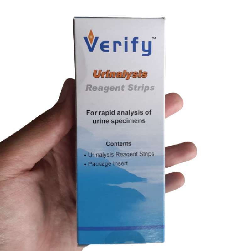 Promo Verify Urinalysis Reagent Strips 10 Parameter / Strip Test Urine ...