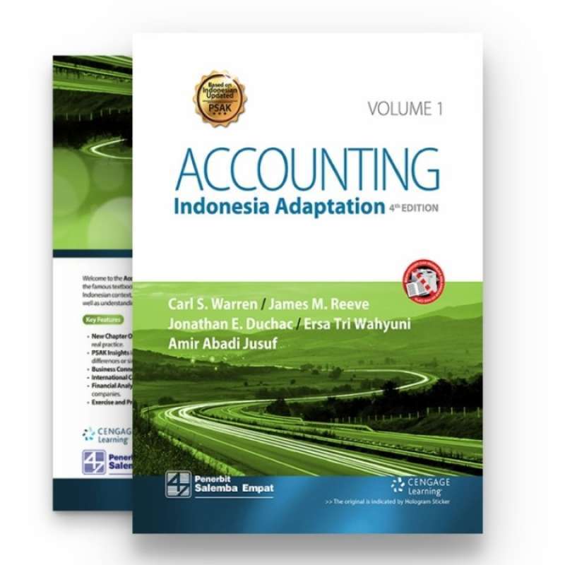 Promo Buku Accounting (indonesia Adaptation) 4th Edition Vol 1- Carl S ...