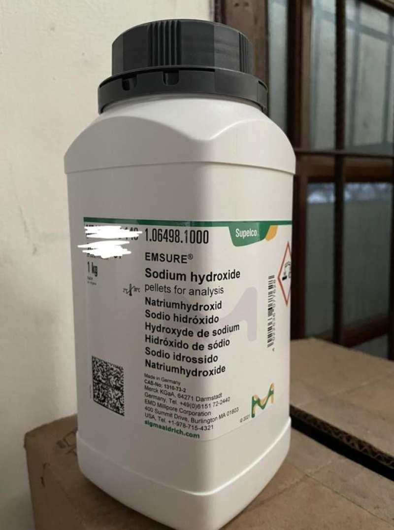 Promo Terbaru Sodium Hydroxide / Natrium Hidroksida / Naoh Pro Analis ...