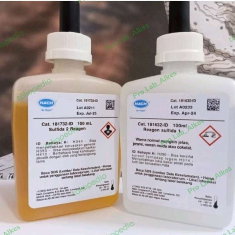 Promo Hach 2244500 Sulfide Reagent Set Methylene Blue / Hach 22445-00 ...