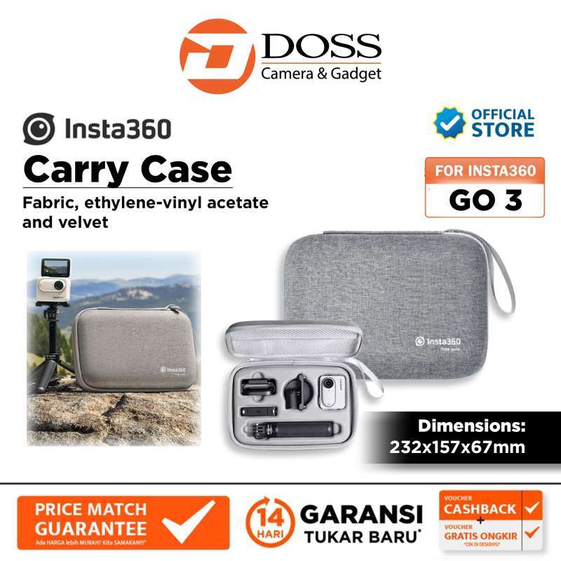 Jual Insta360 Go3 Carry Case Original Murah - Harga Diskon Juni 2024 ...