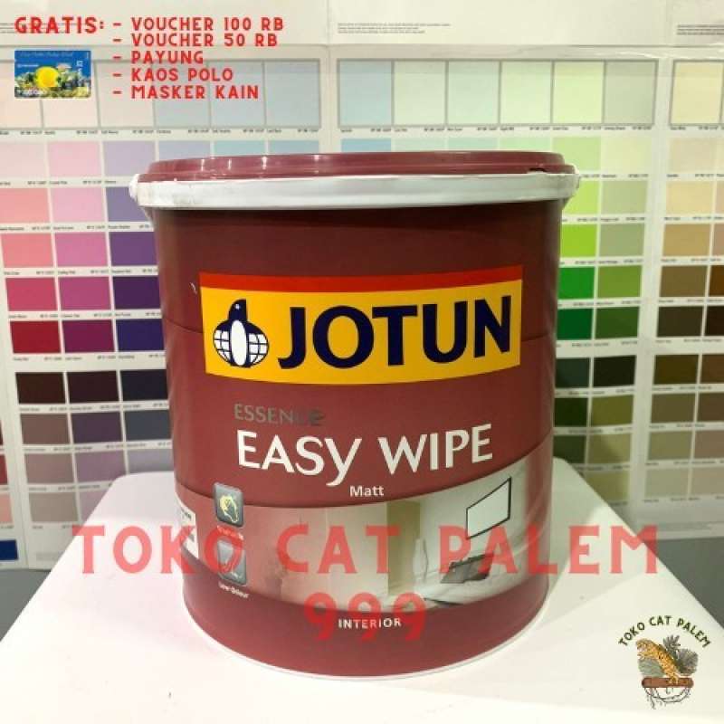 Promo Cat Tembok Interior Anti Noda Jotun Easy Wipe Tinting A 5 Kg Gln ...