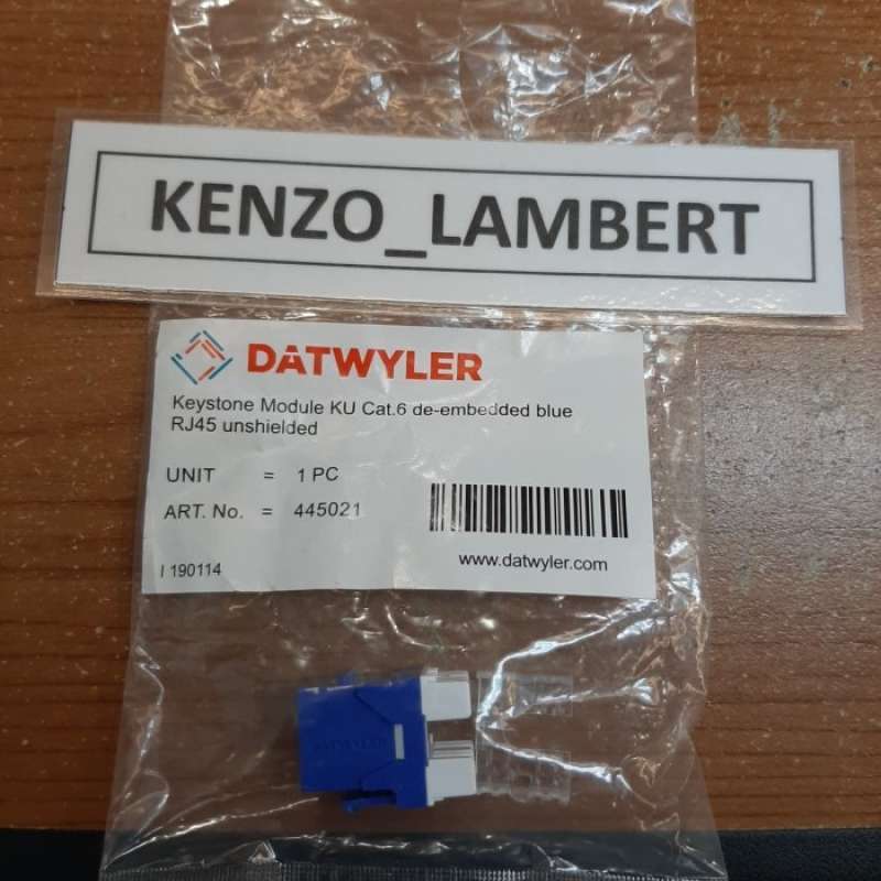 Promo Datwyler Modular Cat 6 / Modular Cat6 Datwyler Diskon 23% di ...