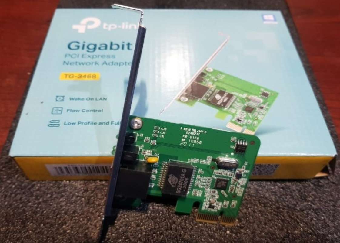 Promo Lan Card Tp-link Tg-3468 Gigabit Pci Express Network Adapter ...