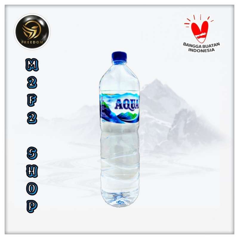 Promo Air Mineral Aqua Botol Besar - 1500 Ml | 1,5 Ltr (kemasan Karton ...