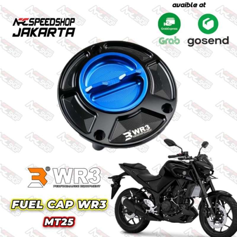 Jual Fullcap Wr3Tutup Tangki Bensin Yamaha MT25 / R25 / XSR - BLUE di ...