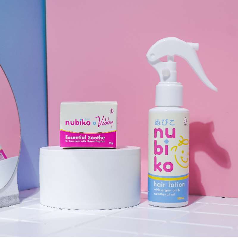 Promo Bundling Nubiko Essential Soothe Moisturizer + Nubiko Hair Lotion ...