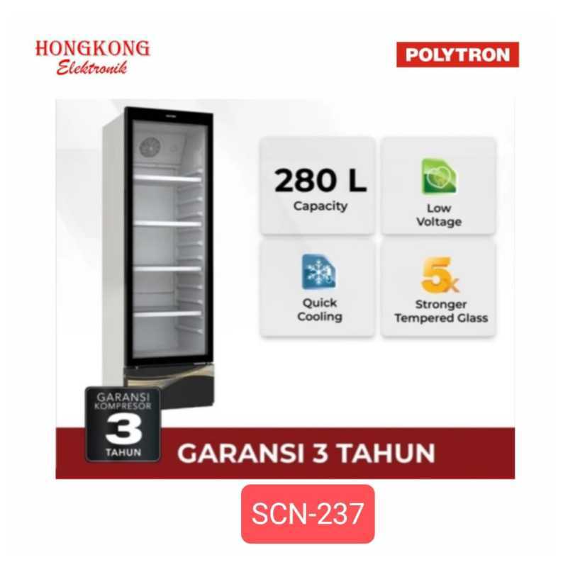 Jual Polytron Showcase 280 Liter Original, Murah & Diskon Januari 2024 ...