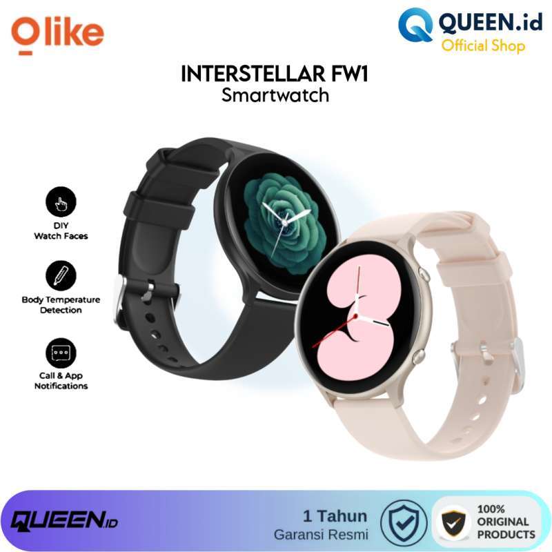 Jual Olike interstellar FW1 Smartwatch HD Display 1.28 Health Sport ...