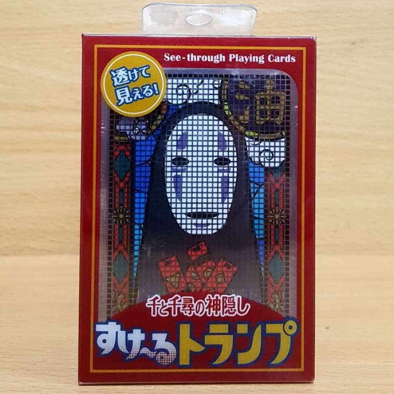 Promo Spirited Away Sukeru Trump Card [see-through Playing Cards ...