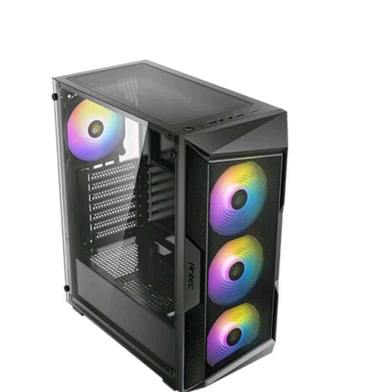 Jual Casing Antec Ax61 Elite Black Argb Glass Micro Atx + Style 4 Fan ...
