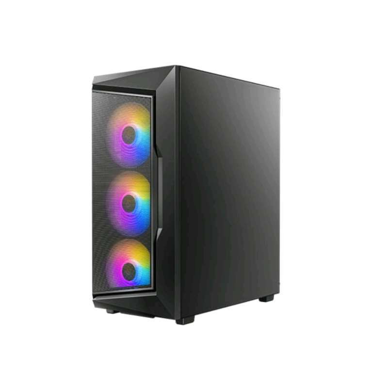 Jual Casing Antec Ax61 Elite Black Argb Glass Micro Atx + Style 4 Fan ...