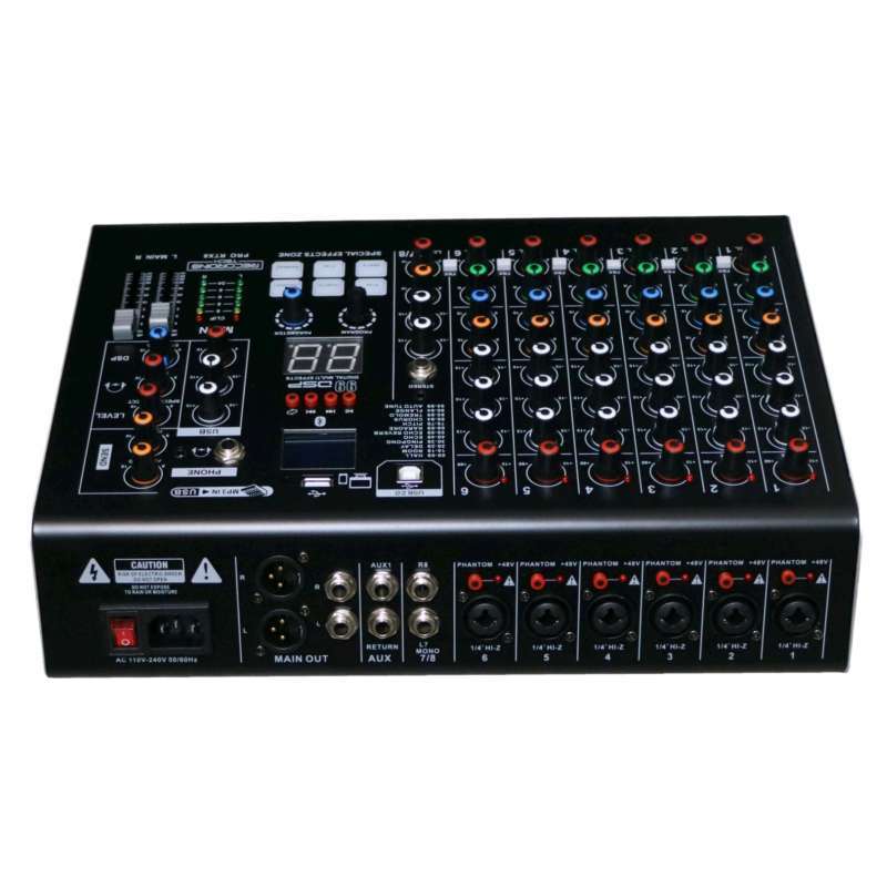 Jual Recording Tech Pro-rtx8 - Podcasting Mixer With Bluetooth And Dsp ...