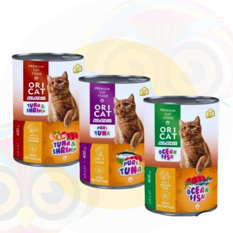 Jual Ori Cat Kaleng 400gr - Makanan Basah Kucing Di Seller Petshop ...