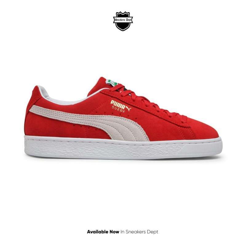 Jual Sepatu Sneakers Pria Puma Suede Classic Xxi High Risk Red 37491502 ...