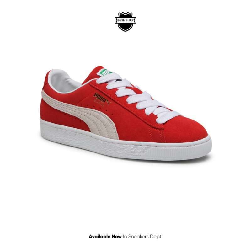 Jual Sepatu Sneakers Pria Puma Suede Classic Xxi High Risk Red 37491502 ...