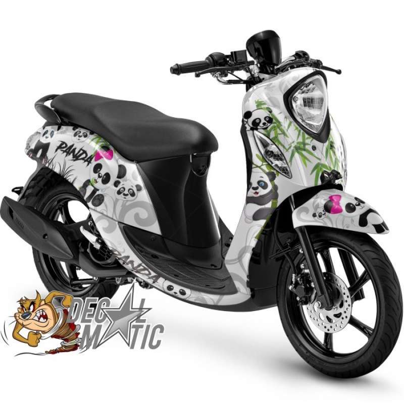 Jual Stiker Full body Decal Yamaha Fino FI 125 Premium Grande Panda 2 - Pink di Seller ...
