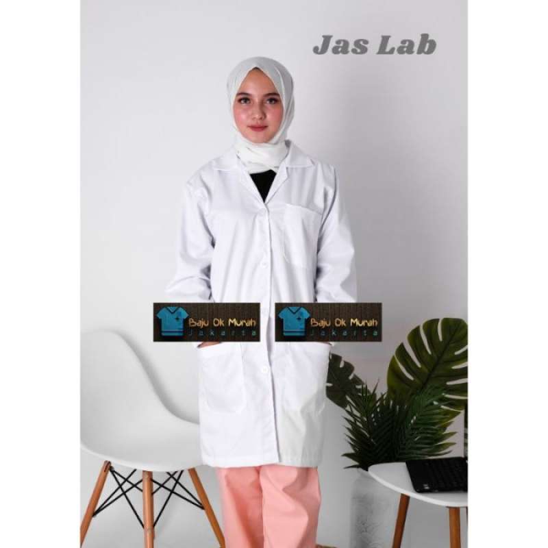 Jual Jas Laboratorium / Jas Lab / Lab Coat /jas Lab Sma /jas Lab Kuliah ...