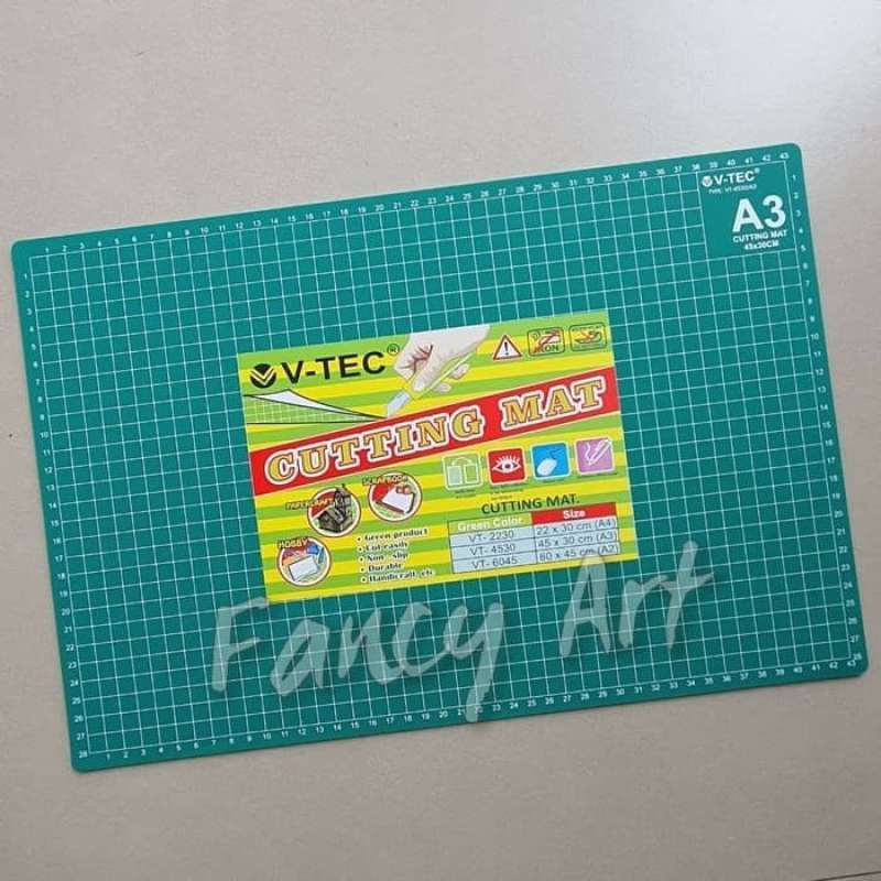 Promo V-tec Cutting Mat A3 / Alas Potong Cutter Double Side Diskon 23% Di Seller Carima Store ...