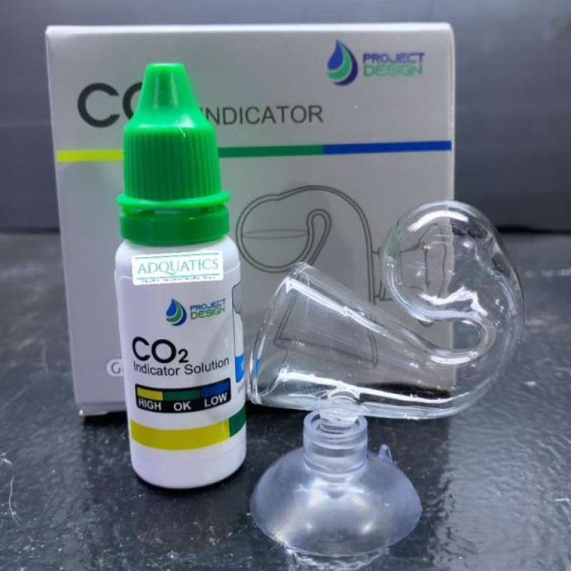 Promo Co2 Indikator Project Design - Glass Checker / Indikator Aquarium ...