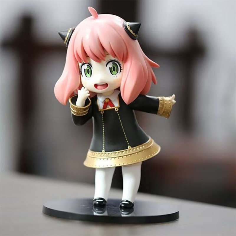 Promo Spy X Family Anya Forger PVC Replaceable Head Mini Figures Loid ...