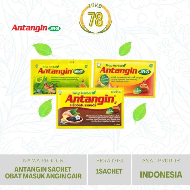 Jual Antangin Sachet - Obat Masuk Angin Cair Isi 1 Sachet ...
