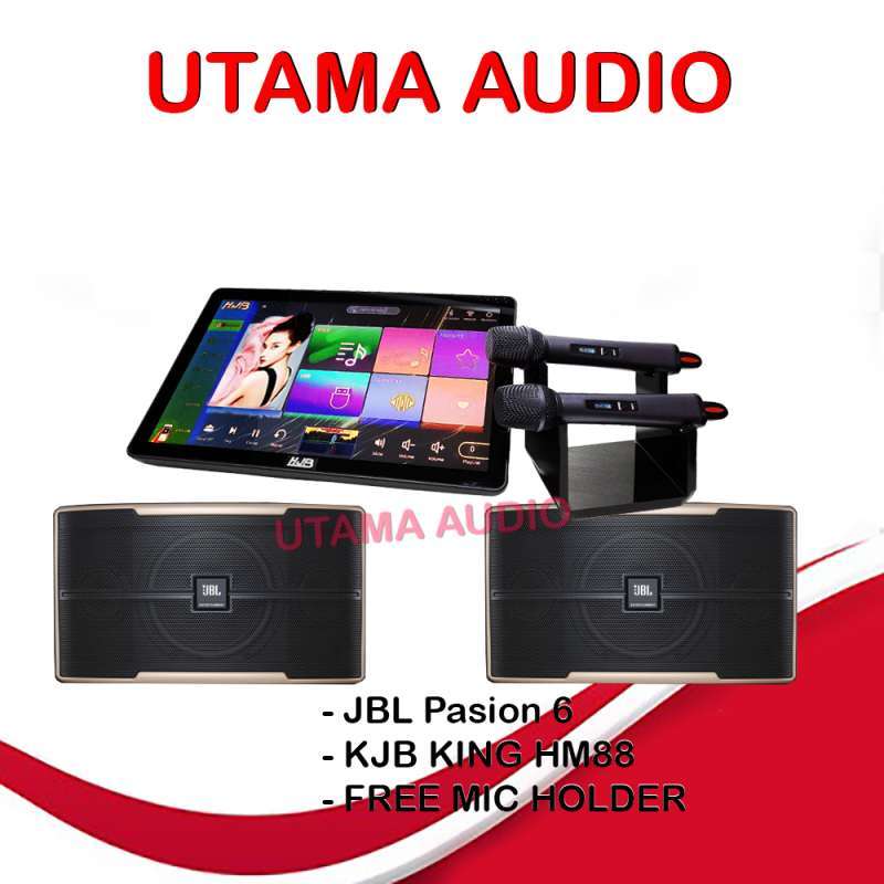 Jual Paket Karaoke Kjb Hm88 King Jbl Pasion 6 Original Pasion6 Hm-88 ...