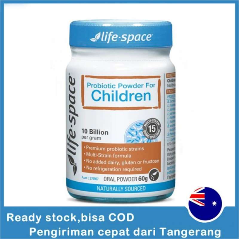 Promo Lifespace Probiotic Powder For Children Life Space Probiotik 60g ...