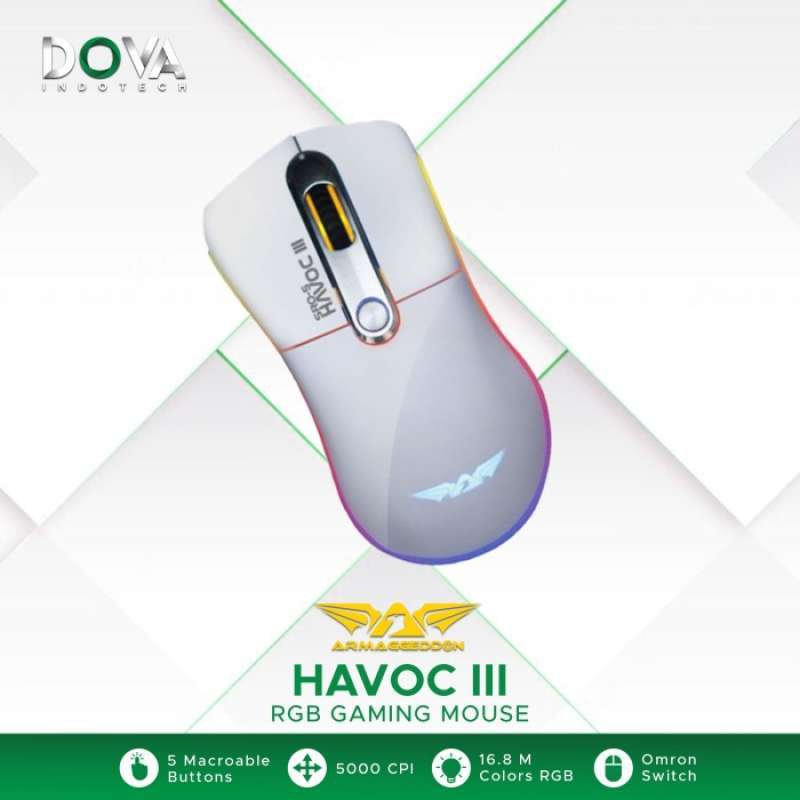 Promo Mouse Gaming Armaggeddon Havoc 3 / Havoc Iii Diskon 23% di Seller XiXiStore - Pasar Minggu ...