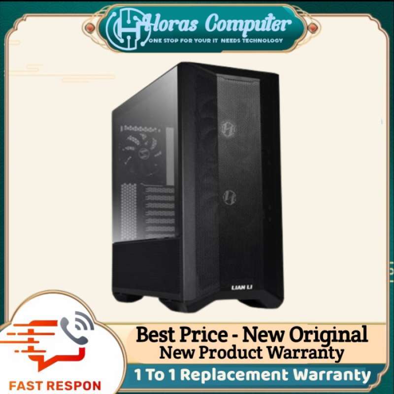 Promo Case Lian Li Lancool Ii Mesh C Black Glass Atx Panel Type-c - Non ...