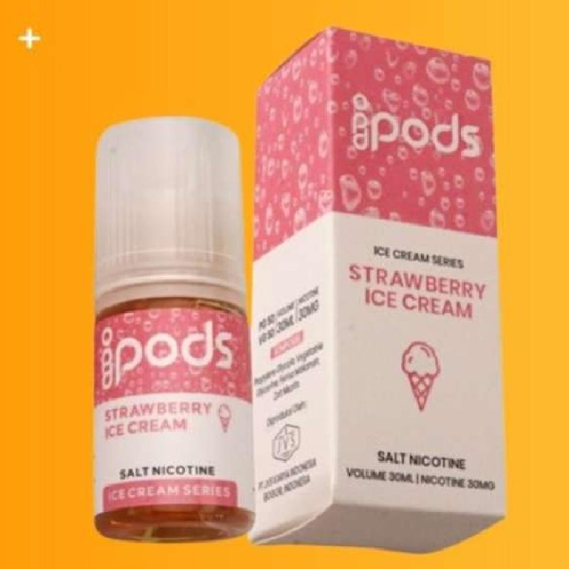 Promo idPods Strawberry Ice Cream Salt Nic 30ML Raffi Ahmad - NLS ...