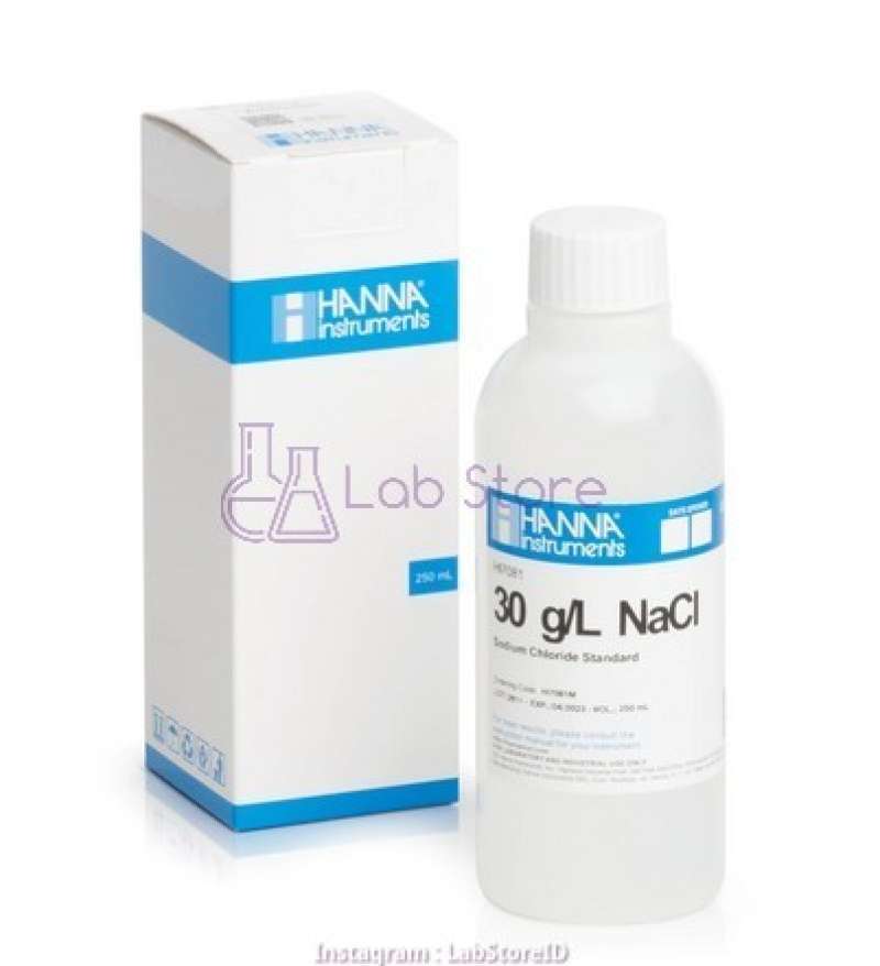 Promo Nacl Standard Solution 30 G/l @ 230 Ml | Hanna Hi7081m Hi-7081m ...