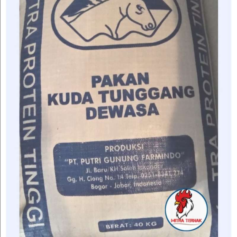Promo Pakan Kuda X-Tra Pro (40Kg) Untuk kuda tunggang dewasa Diskon 29% ...