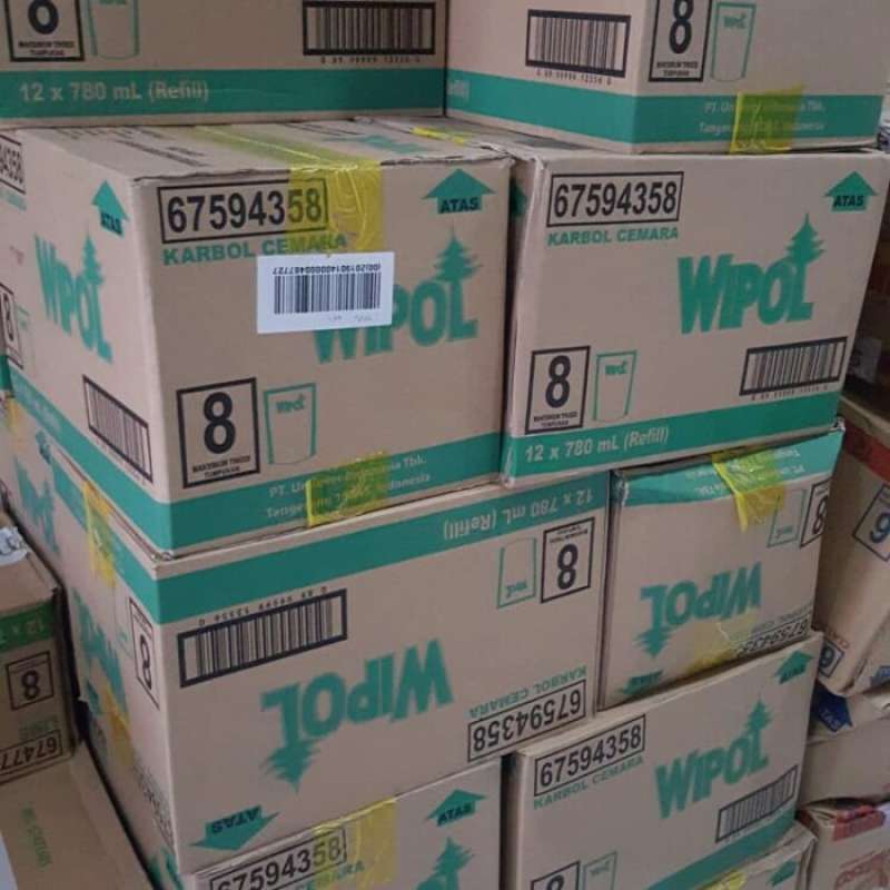 Promo Wipol 780ml 1 dus@12 pcs kemasan refill Diskon 29% di Seller Makmur Sentosaa - Kalibata ...