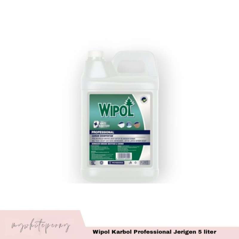 Promo Wipol Karbol Professional Jerigen 5 Liter Diskon 29% Di Seller ...