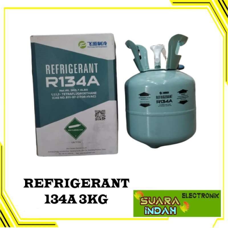 Jual FREON R134A/ REFRIGERANT R134A TABUNG MINI 3KG di Seller Elekto ...