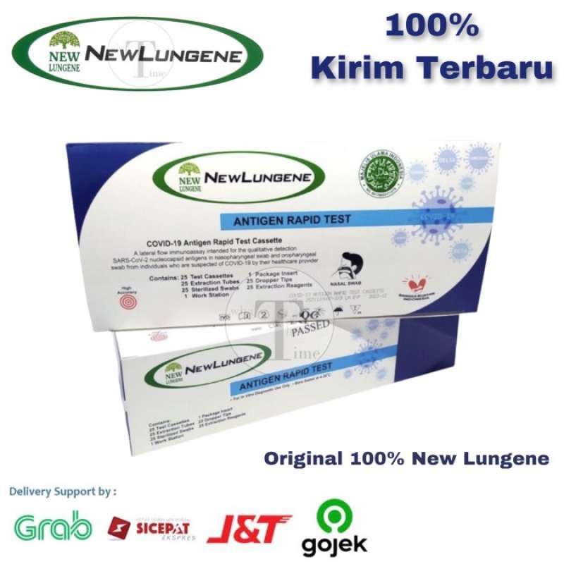 Jual Wtt 1Box Isi 25Pcs Alat Test Swab Antigen New Lungene Deteksi ...