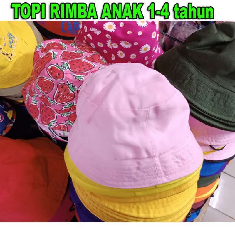 Promo Topi rimba anak murah / topi gunung / Topi Bucket Diskon 23% di ...