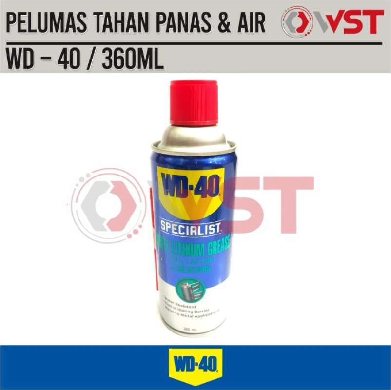 Promo Wd 40 White Lithium Grease 360Ml / Pelumas Tahan Air Dan Panas ...