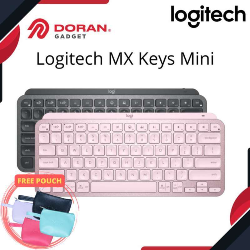 Jual Logitech Mx Keys Mini Keyboard Wireless Bluetooth Backlit Di ...