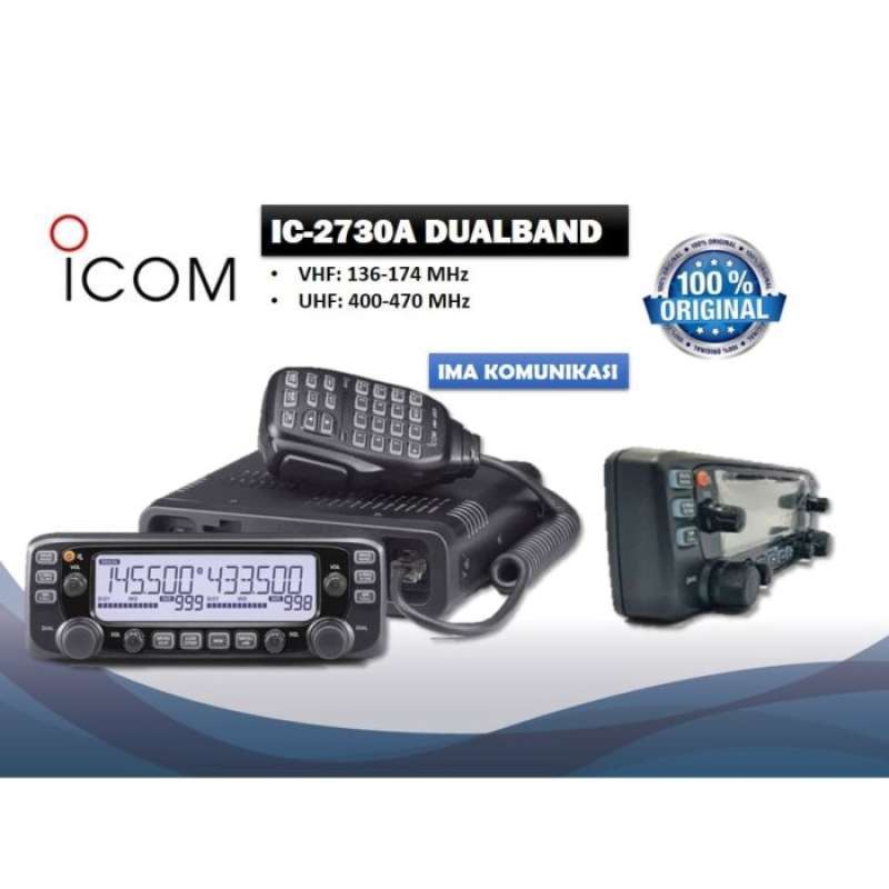 Jual RIG ICOM IC-2730A DUALBAND ORIGINAL JAPAN di Seller Elekto Store ...