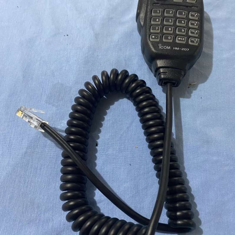 Jual Mic Microphone Icom Hm-207 Original Di Seller Elekto Store - Tugu ...