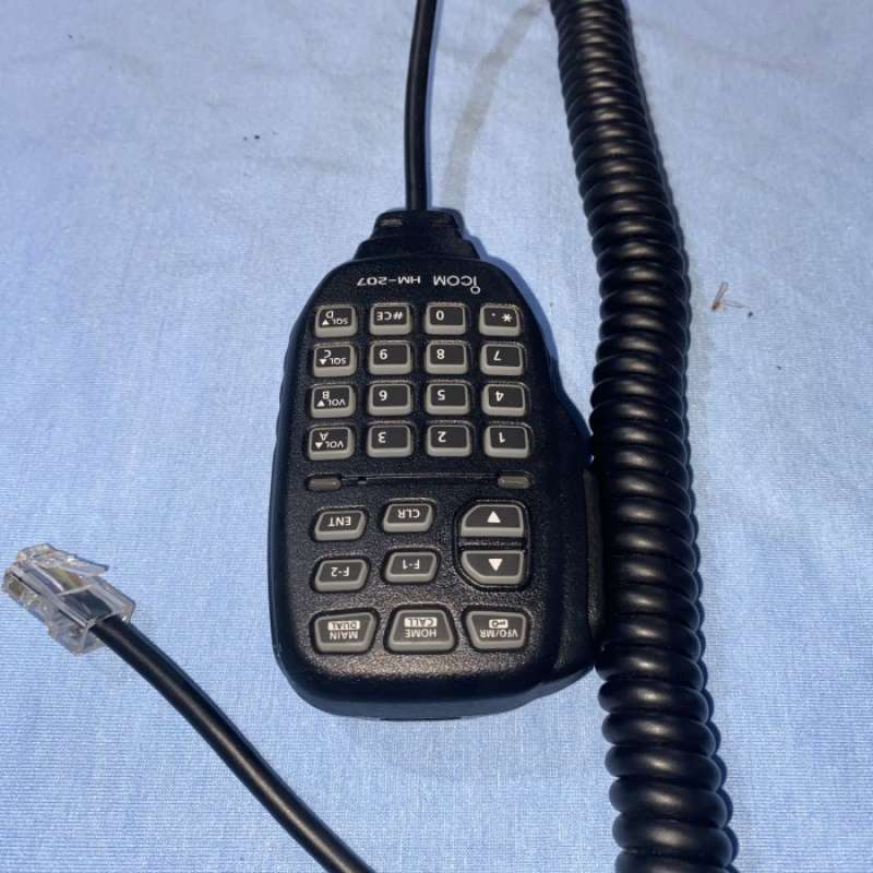 Jual Mic Microphone Icom Hm-207 Original Di Seller Elekto Store - Tugu ...