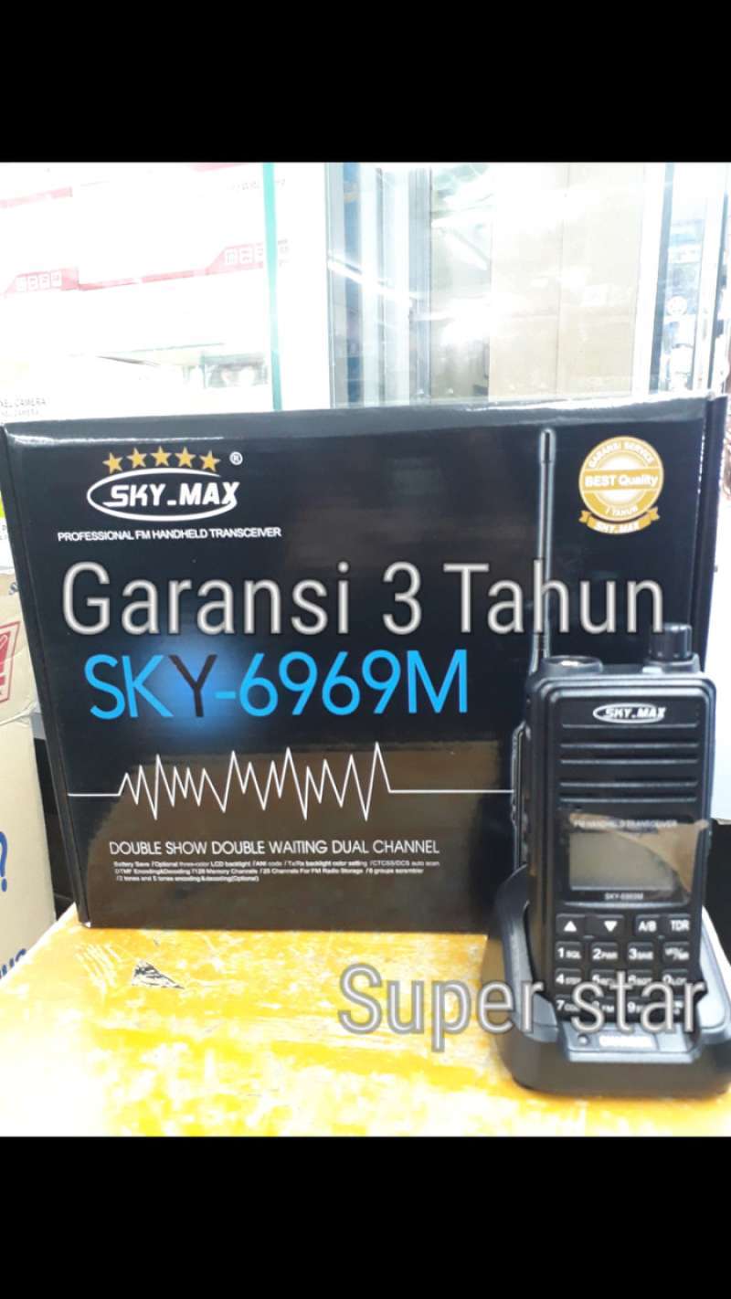 Jual Ht sky max sky -6969 dual band 8watt di Seller Elekto Store - Tugu ...
