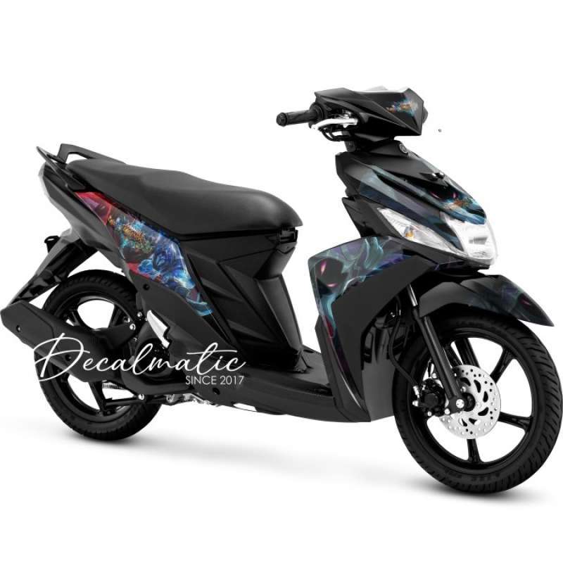 Jual Stiker Mio M3 Full Body Decal Yamaha Mio Z 125 Mobile Legends ...