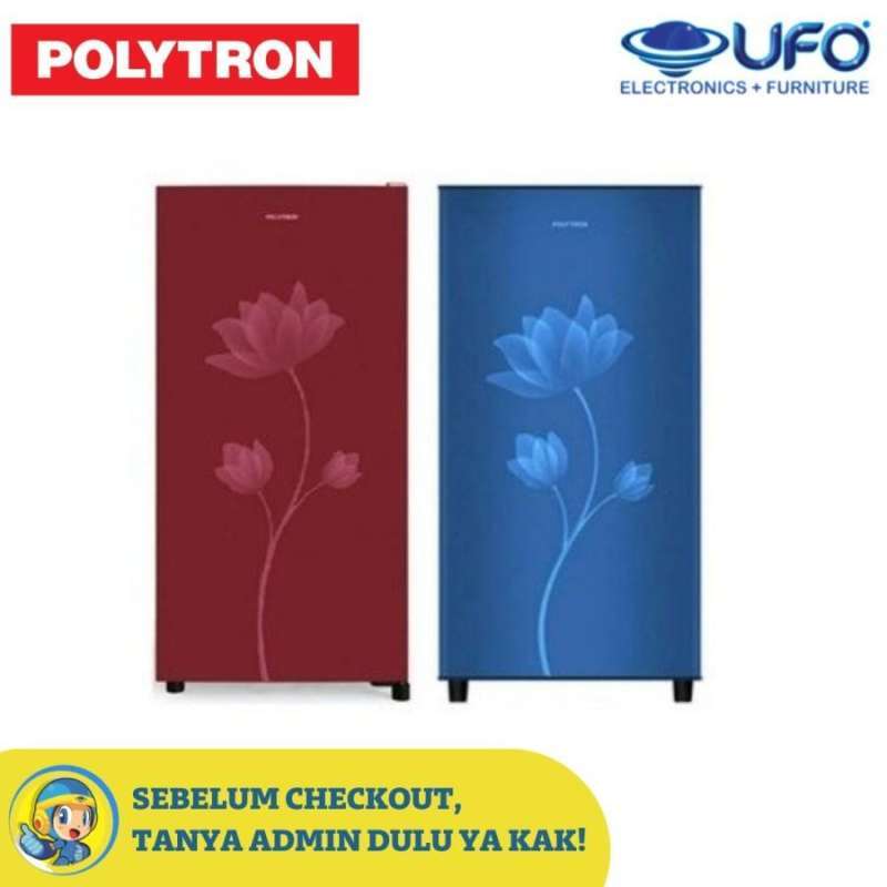 Jual Polytron - Kulkas 1 Pintu Prb189b Prb189r Tempered Rak Di Seller ...